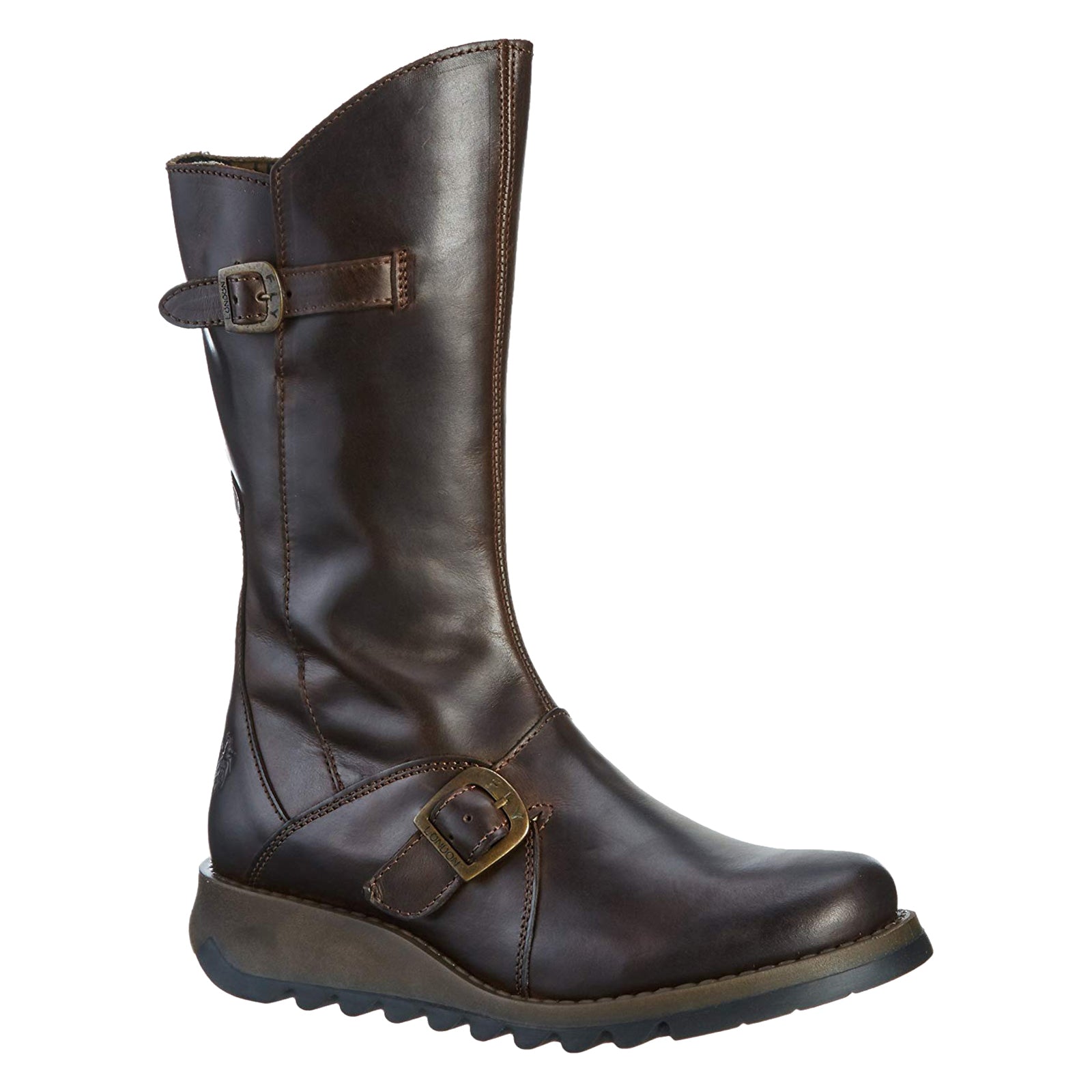 Fly London MES 2 Rug Leather Women's Calf Length Boots