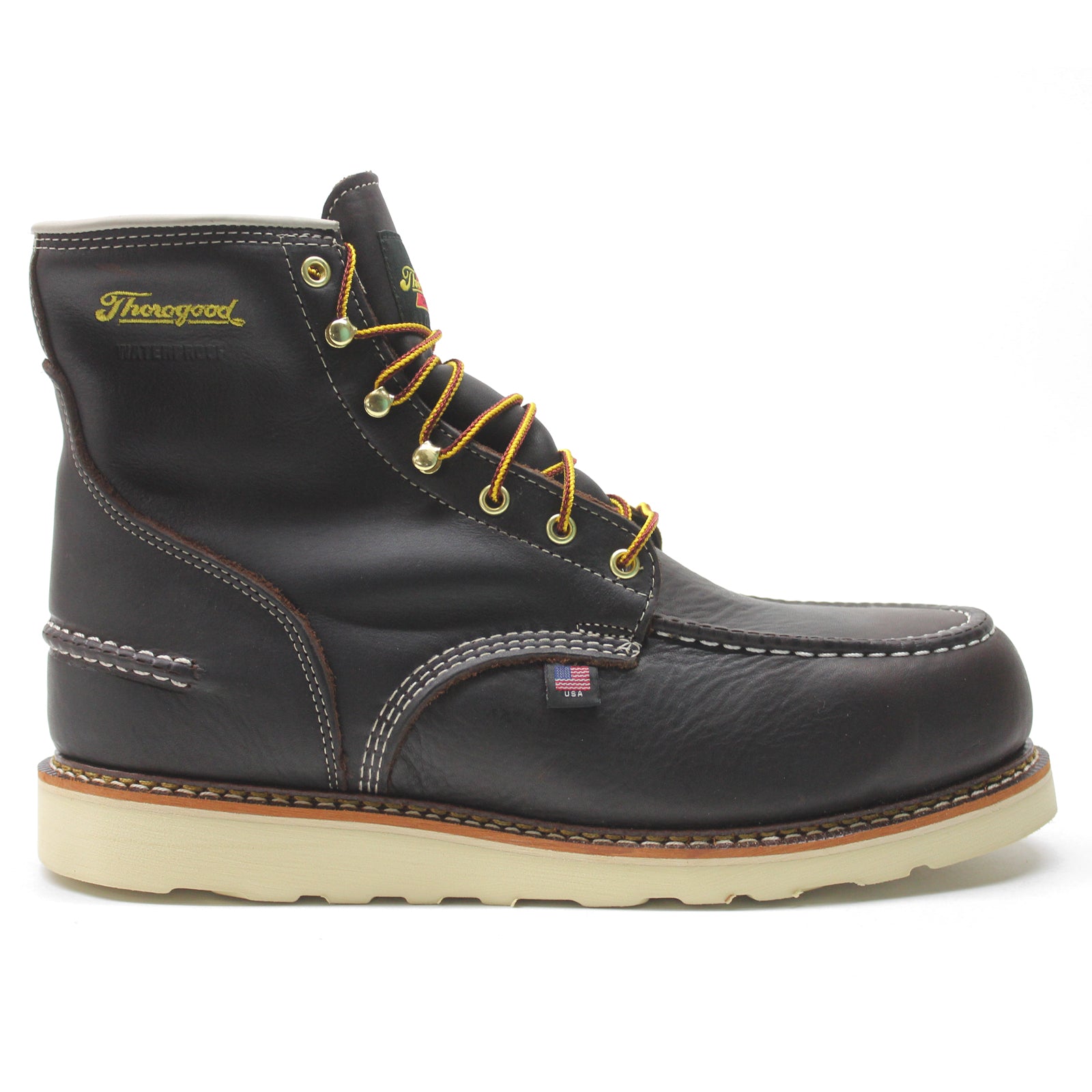 Thorogood 6" Moc Toe WP Non Safety Leather Men's Ankle Boots
