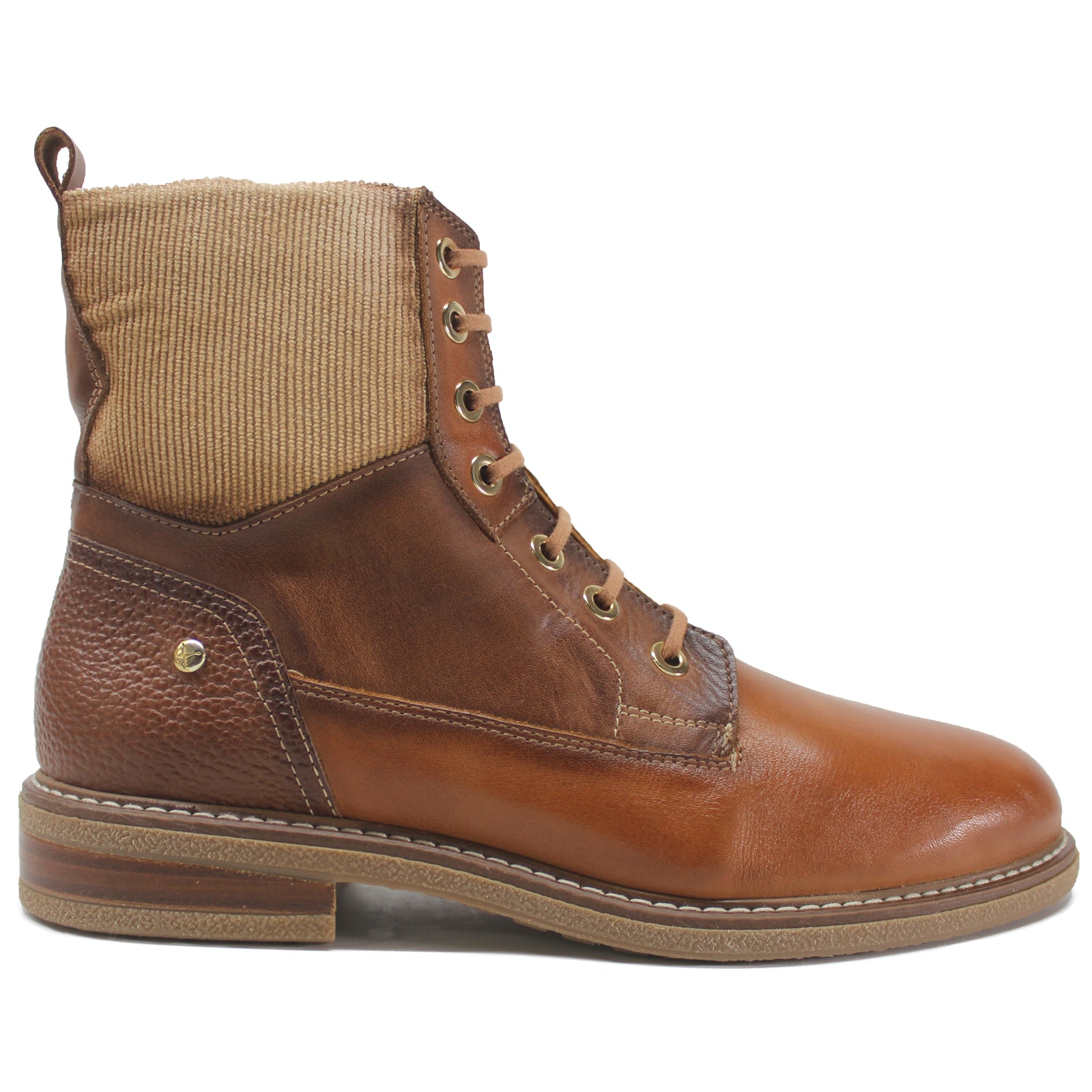Pikolinos Aldaya W8J-8966 Leather Women's Lace Up Brandy Boots