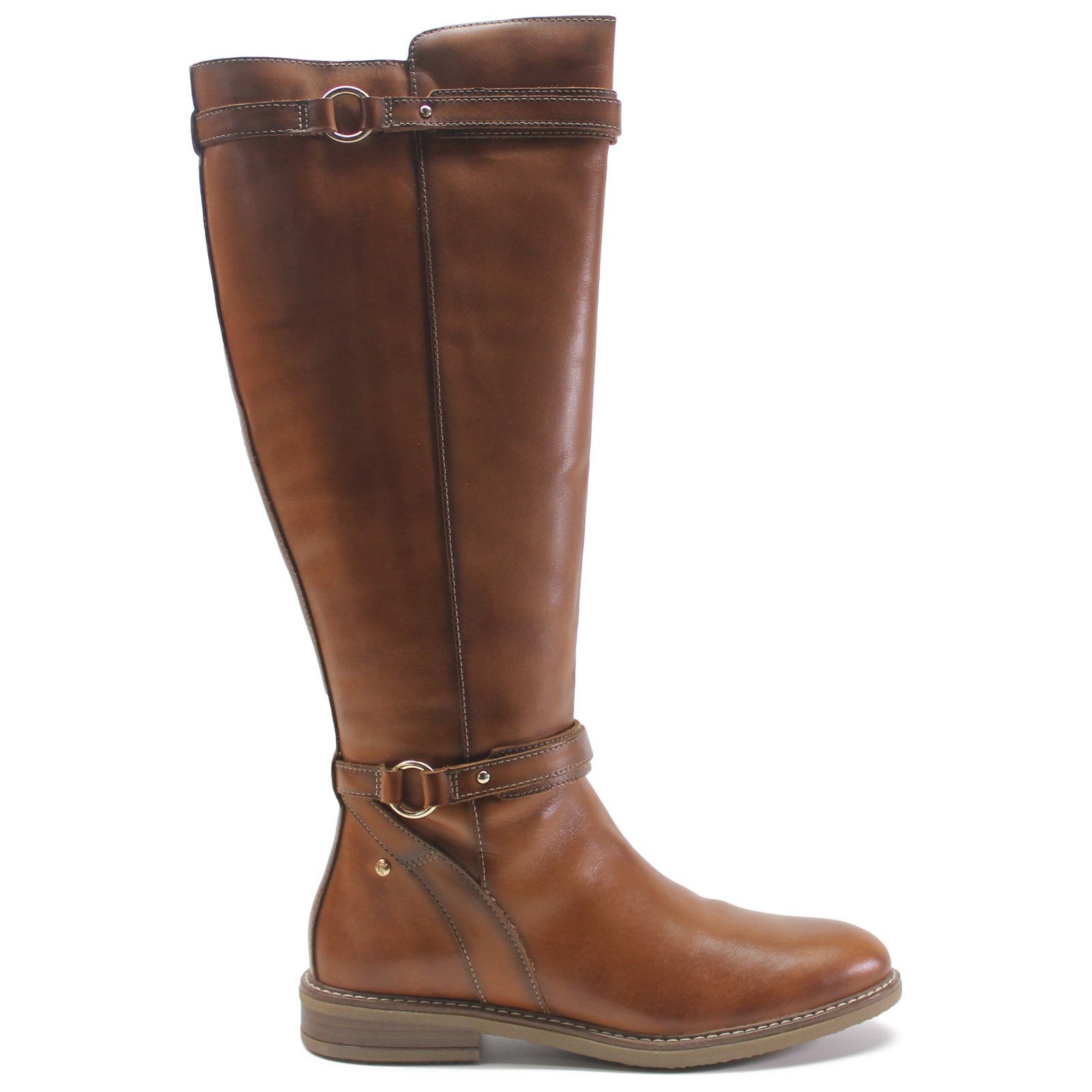 Pikolinos Aldaya W8J-9562 Leather Women's Zip Up Brandy Boots
