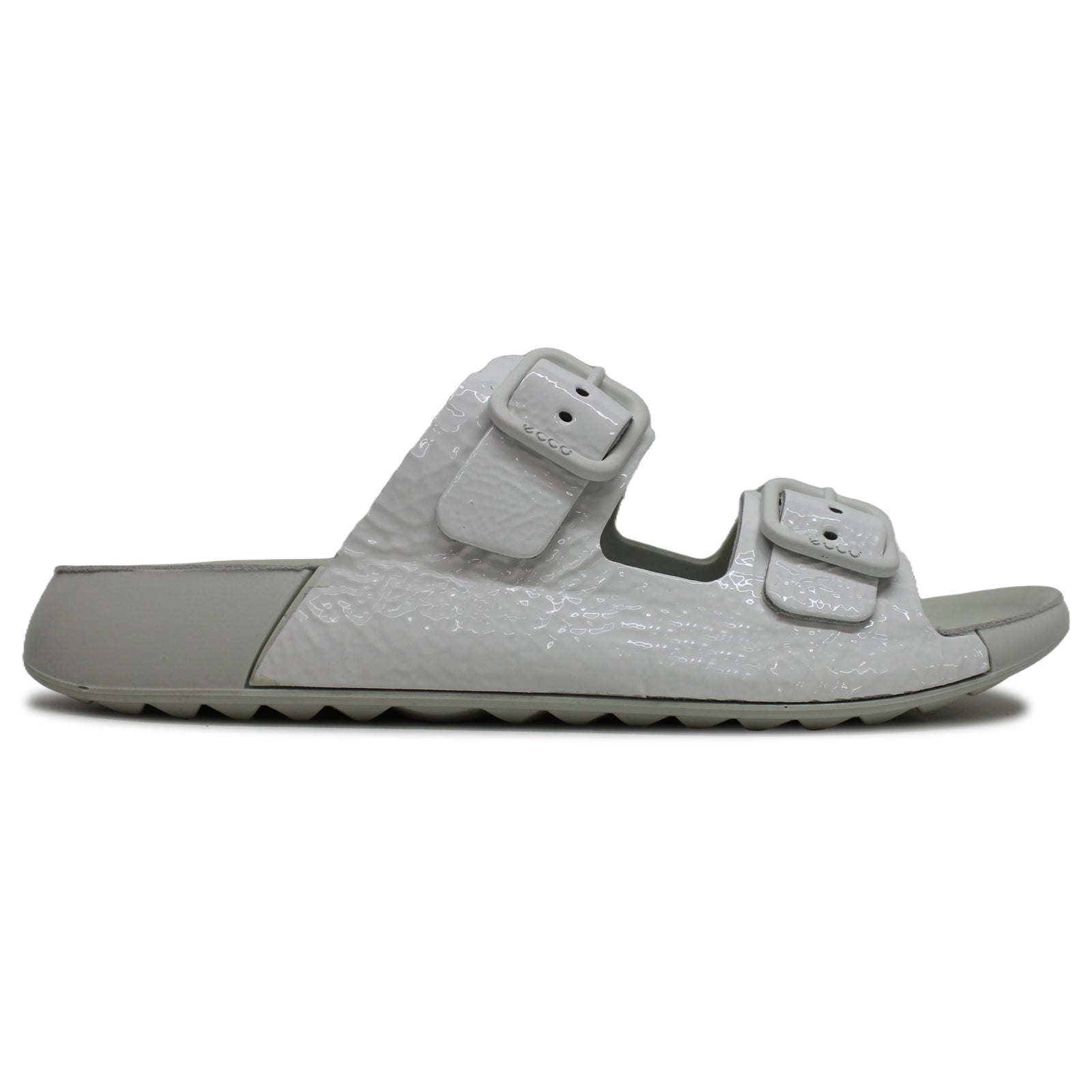 Ecco Cozmo Leather Women's Bright White Comfort Sandals