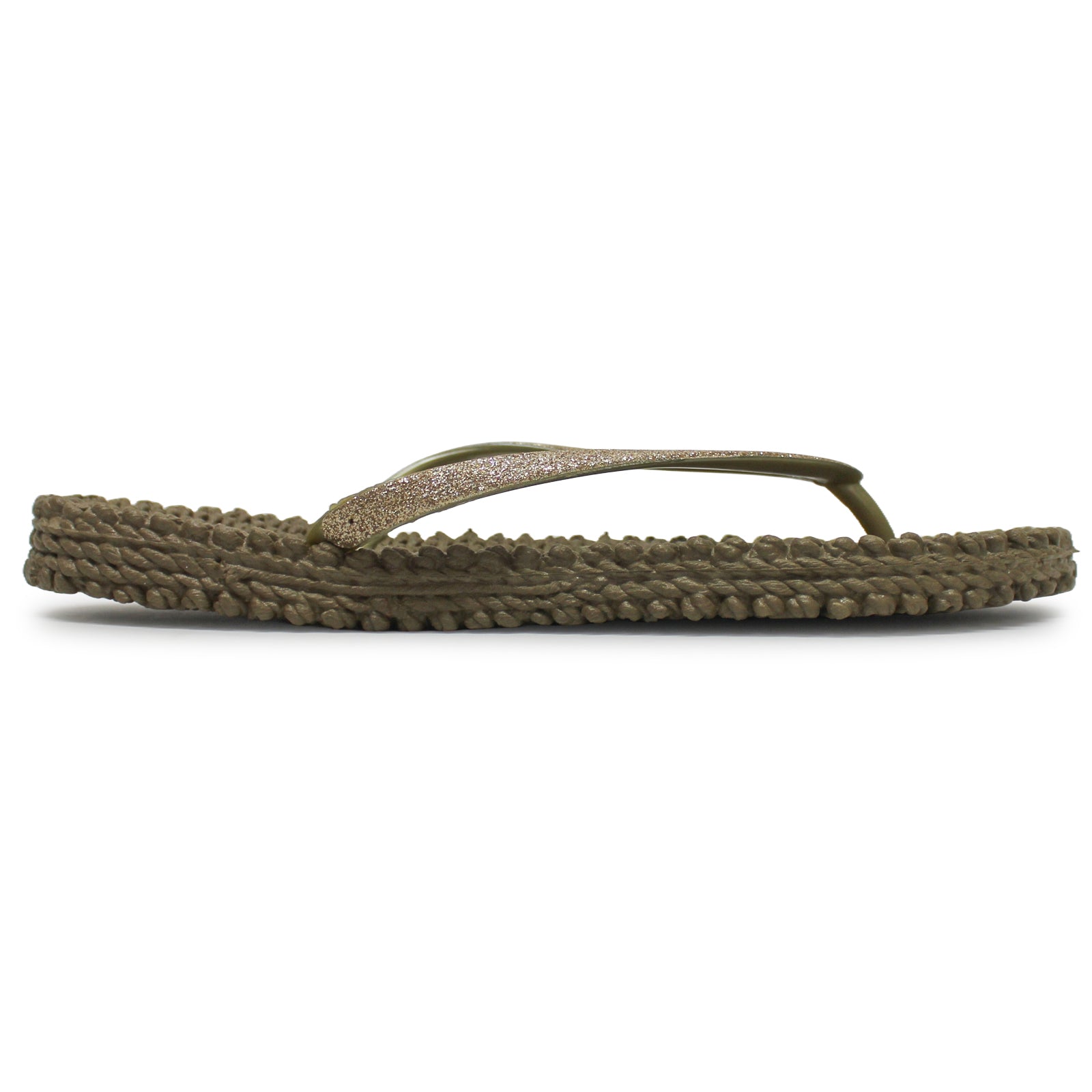 Ilse Jacobsen Cheerful 01 Rubber Women's Toe Post Cub Brown Sandals
