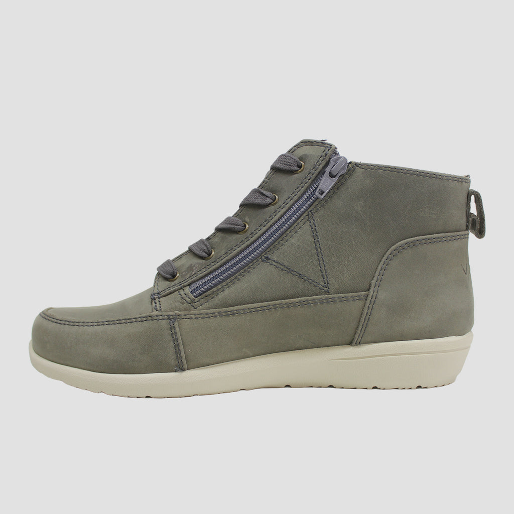Vionic Shawna SHAWNA-GRN Leather Womens Boots - Green - 6 UK