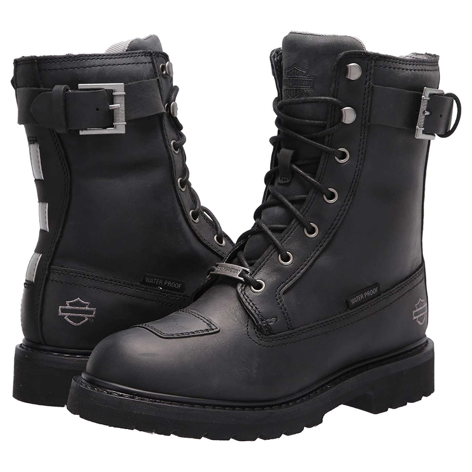 Harley Davidson Brosner Waterproof Full Grain Leather Men's Riding Boots